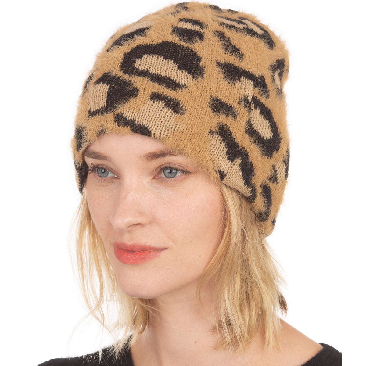 Leopard Beanie – Grannys Loft Centric